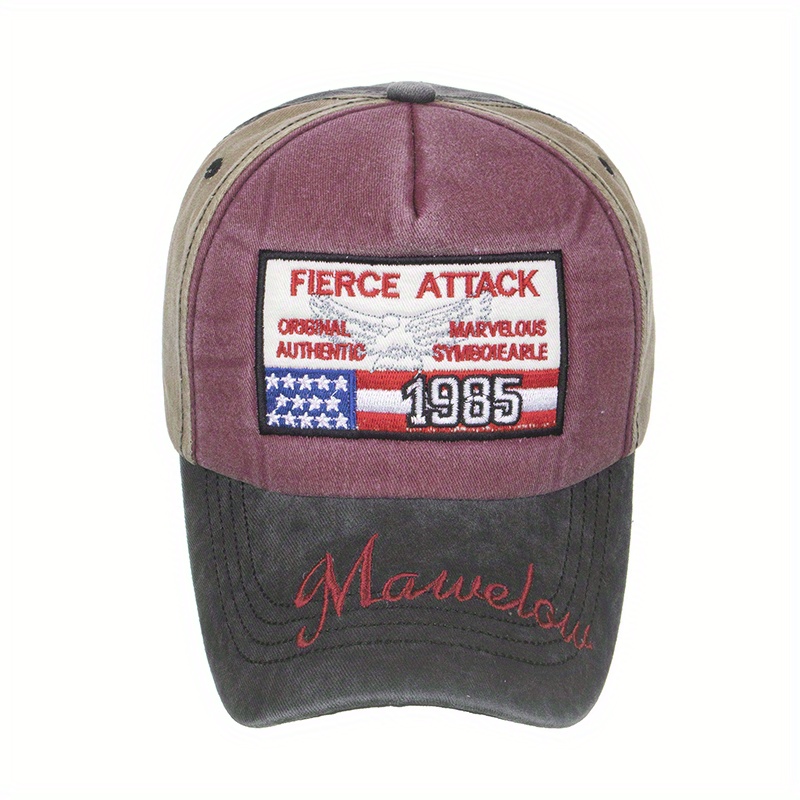 Casual Graphic Embroidered Sunscreen Baseball Cap - Temu Australia