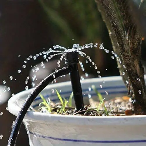 50個360度調節灌溉滴灌器插入地面47mm軟管花園澆水渦輪灑水器連接器,適用於花園床,蔬菜園,草本花園 Temu Japan