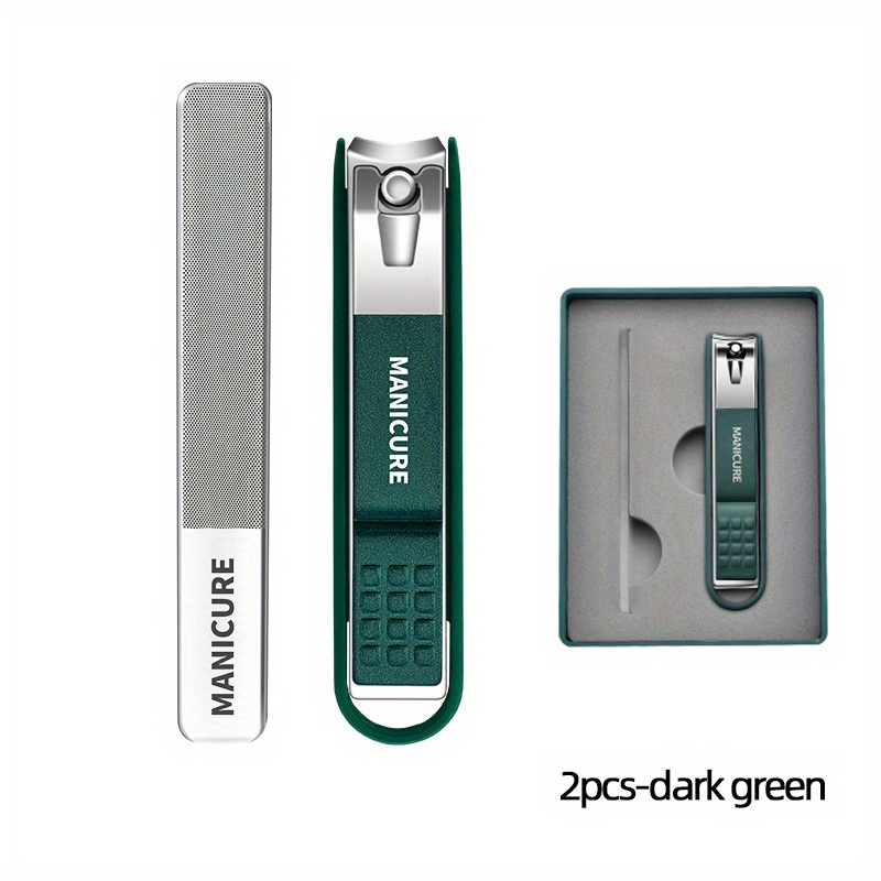 Nail Clipper Set Stainless Steel Nail Clippers Set With Box Manicure ...