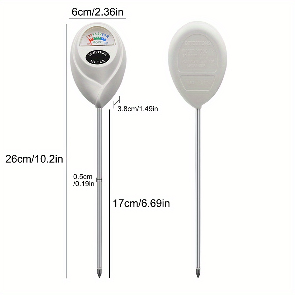 Soil Hygrometer Gardening Soil Detector Soil - Temu Australia