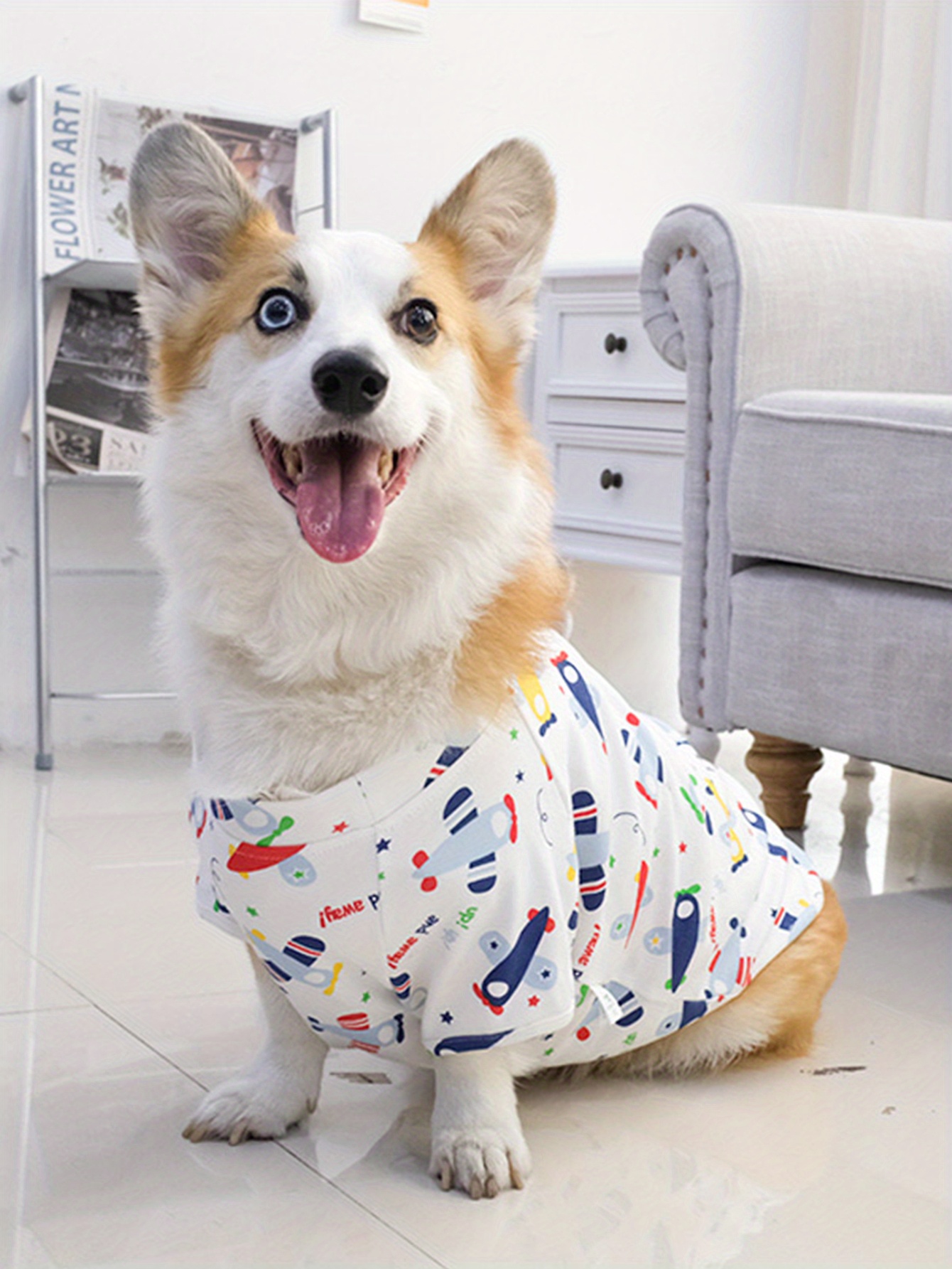corgi special clothes summer thin small dog pet summer clothes short ...