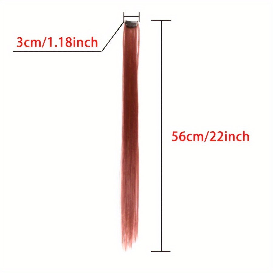 vibrant clip in hair extensions women long straight - Temu Canada