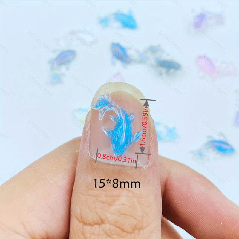 Cute Mini Goldfish Resin Figurine Crafts Flatback Cabochon - Temu