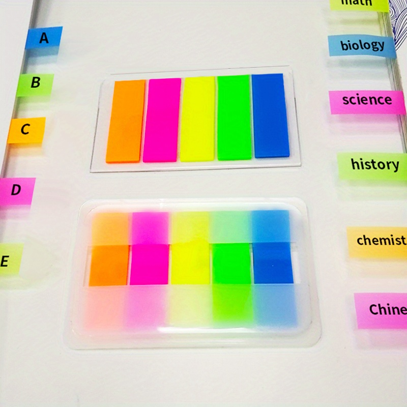 500 Sheeets Sticky Notes Transparent Clear Self sticky - Temu