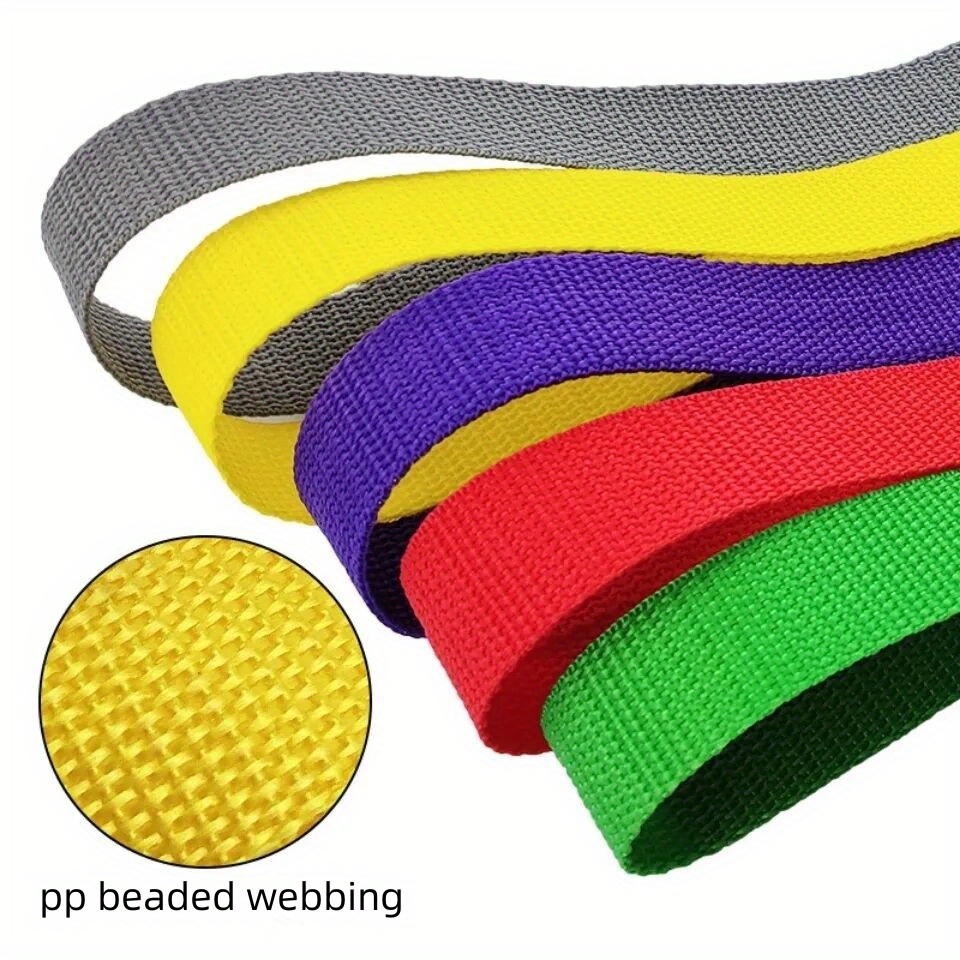 Wide Thickened Color Ribbon Canvas Belt Binding Belt - Temu United Kingdom
