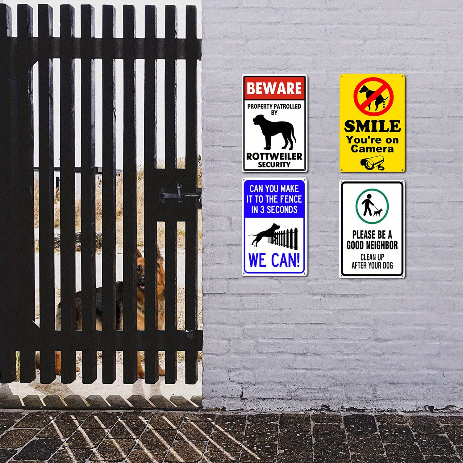 Funny Metal Signs Tin Signs Warning Signs Gun Sign No - Temu