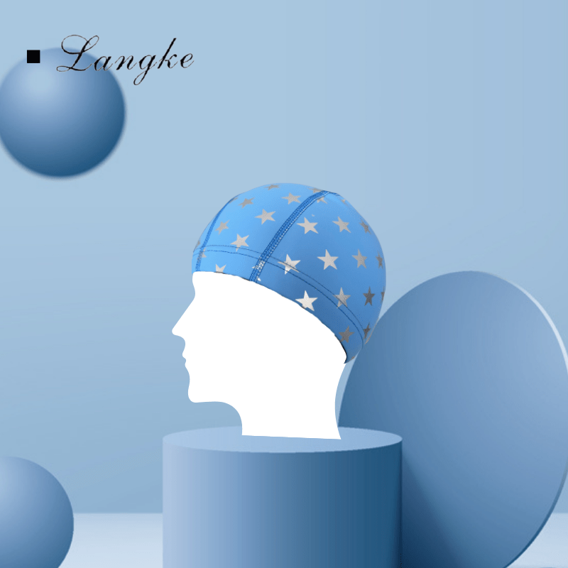 stars print pu swimming cap professional soft stretchable - Temu Australia
