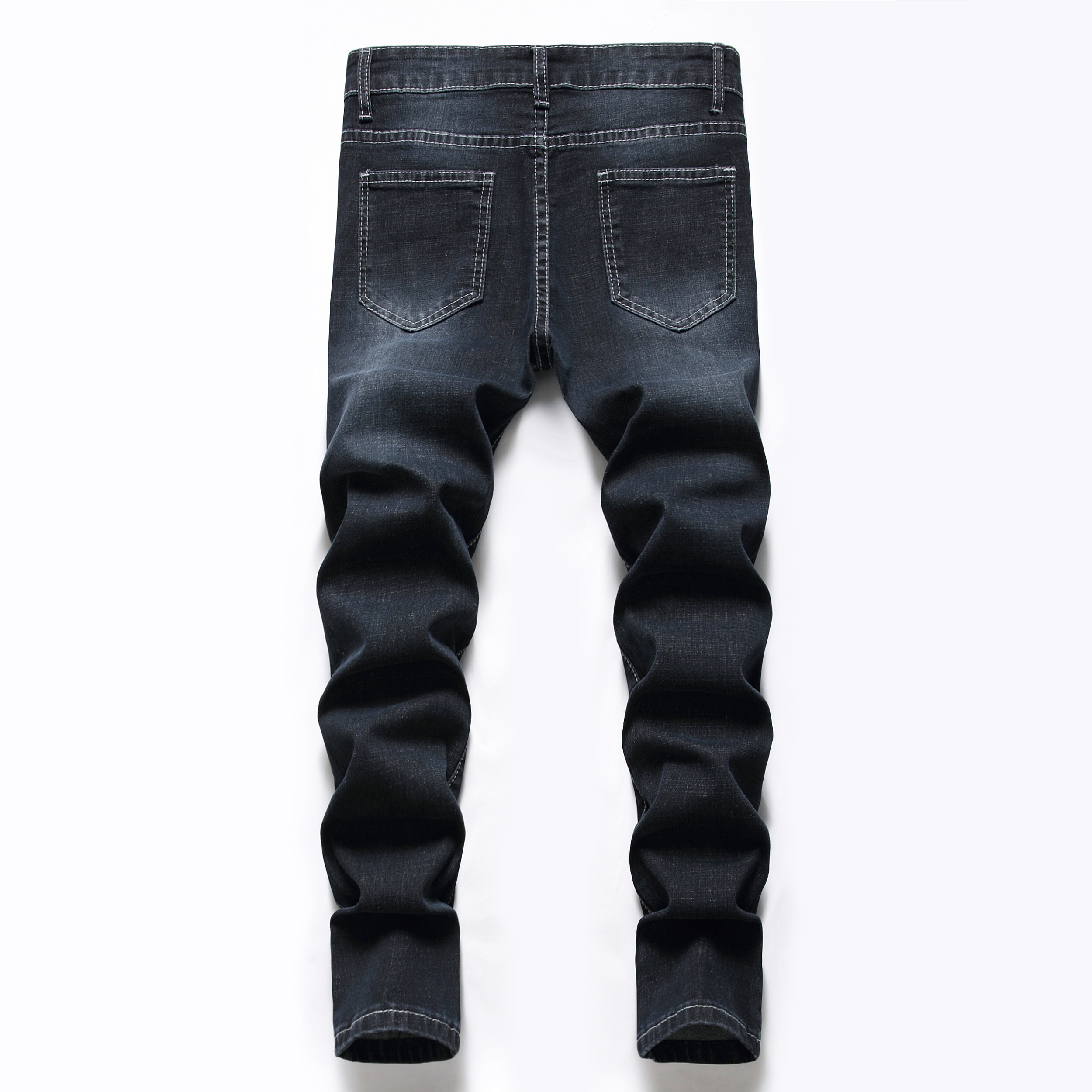 Boys Ripped Distressed Stretch Jeans Skinny Slim Fit Washed - Temu