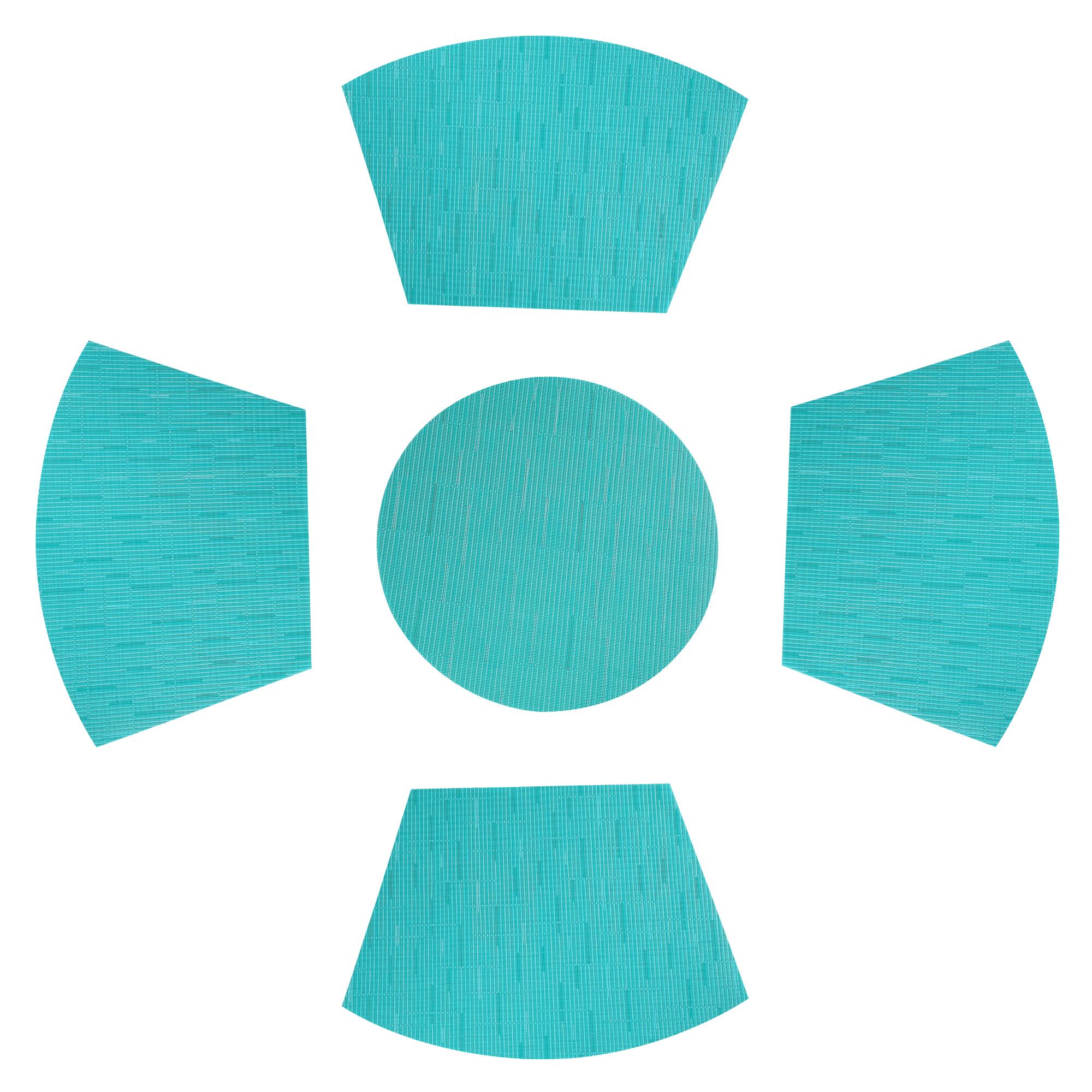 Fan shaped Round Table Mat Hotel Large Round Table - Temu New Zealand