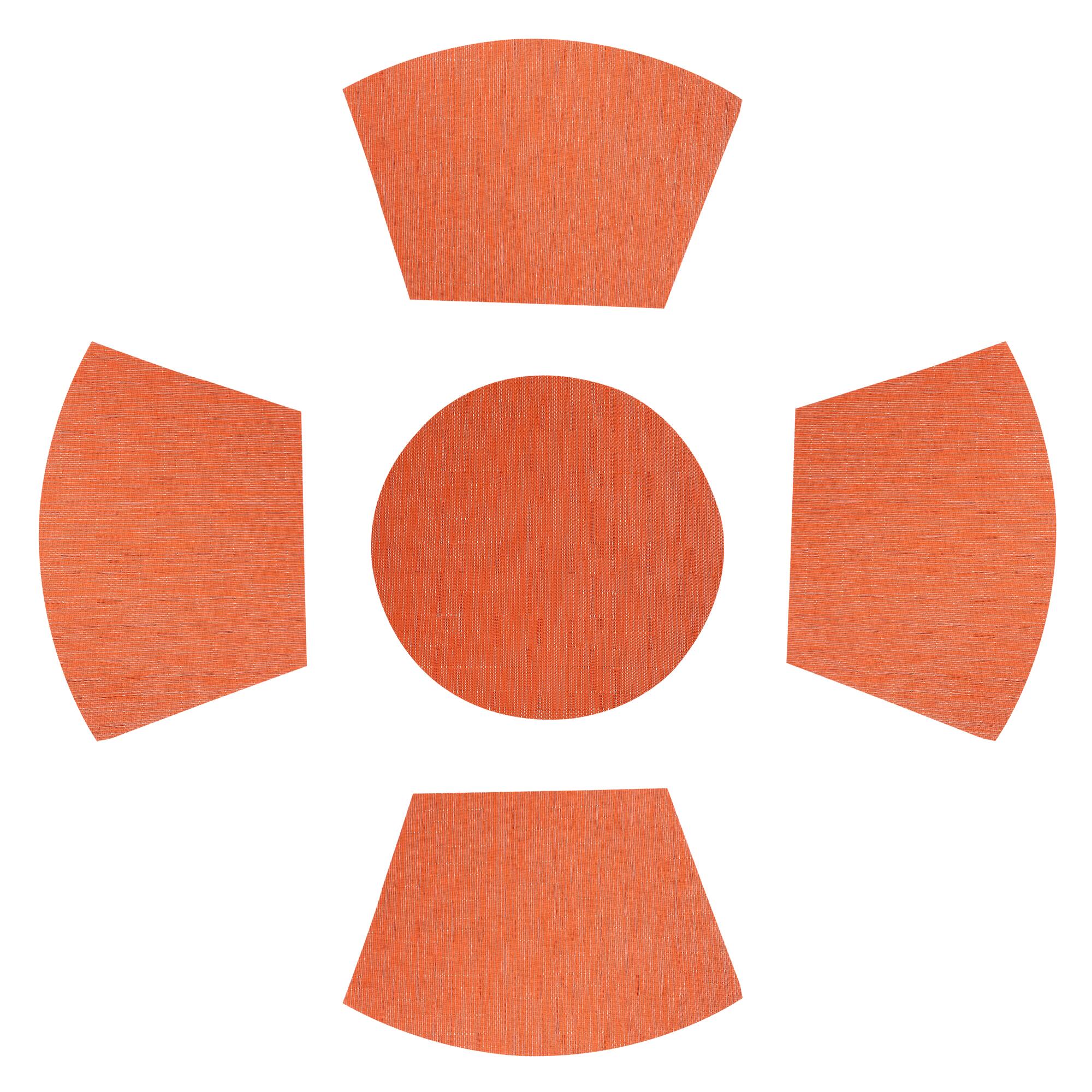 fan shaped round table mat hotel large round table - Temu United Arab ...