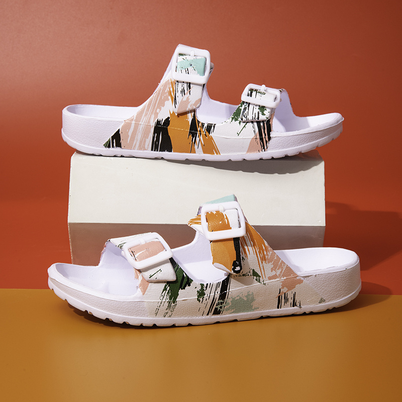 Open Toe Platform Slippers Soft Sole Slides Eva Beach - Temu Australia