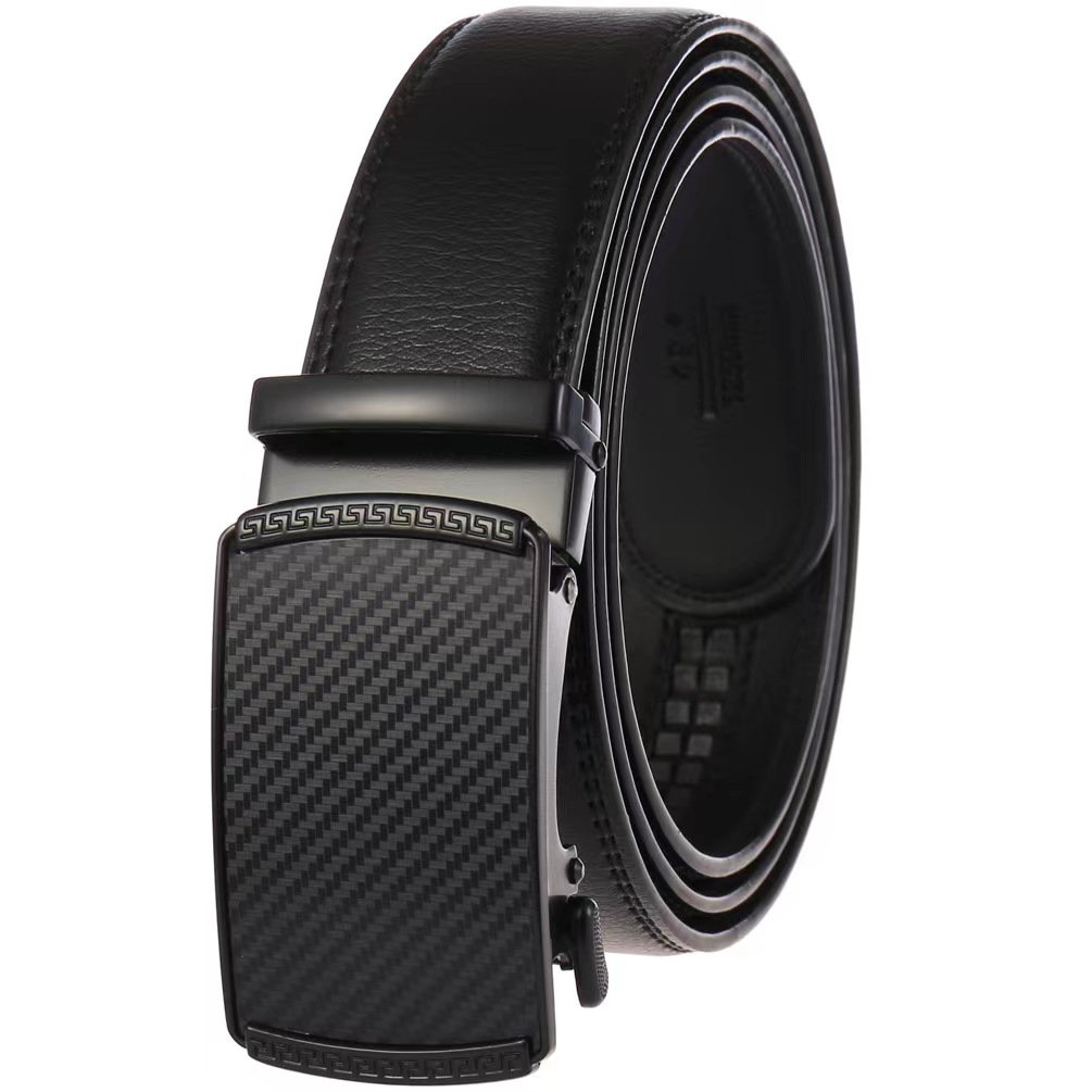 1pc Men's Slide Ratchet Belt For Dress Pant Shirt Oxfords Trim To Fit ...