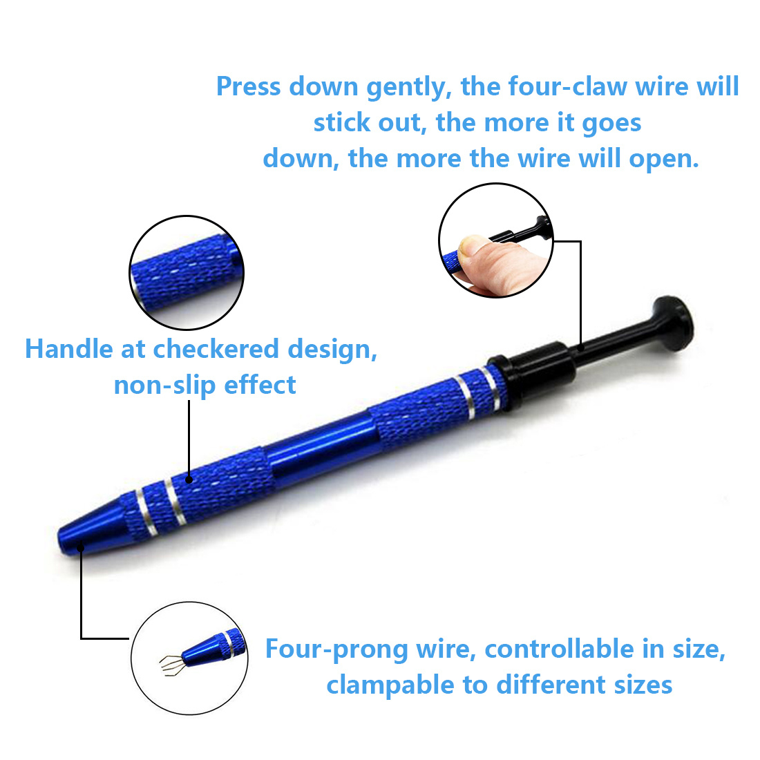Ic Extractor Electronic Component Picking Suction Pen Hand - Temu