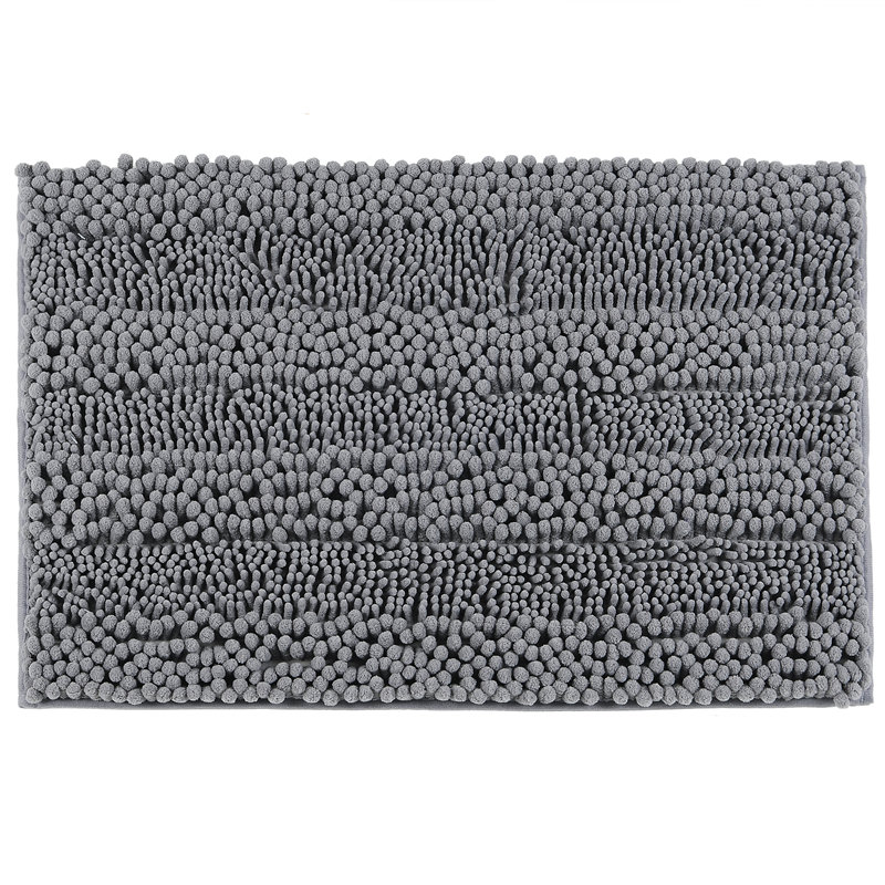 1pc Absorbent Floor Mat Non Slip Bath Rug Thickened Mat For Bathroom ...