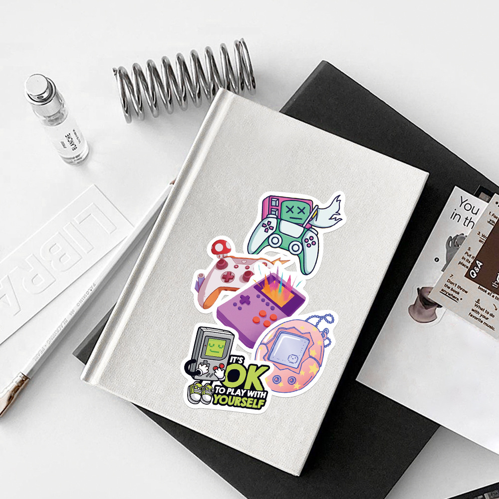 Creative Cartoon Gamepad Series Graffiti Sticker Suitable - Temu Australia