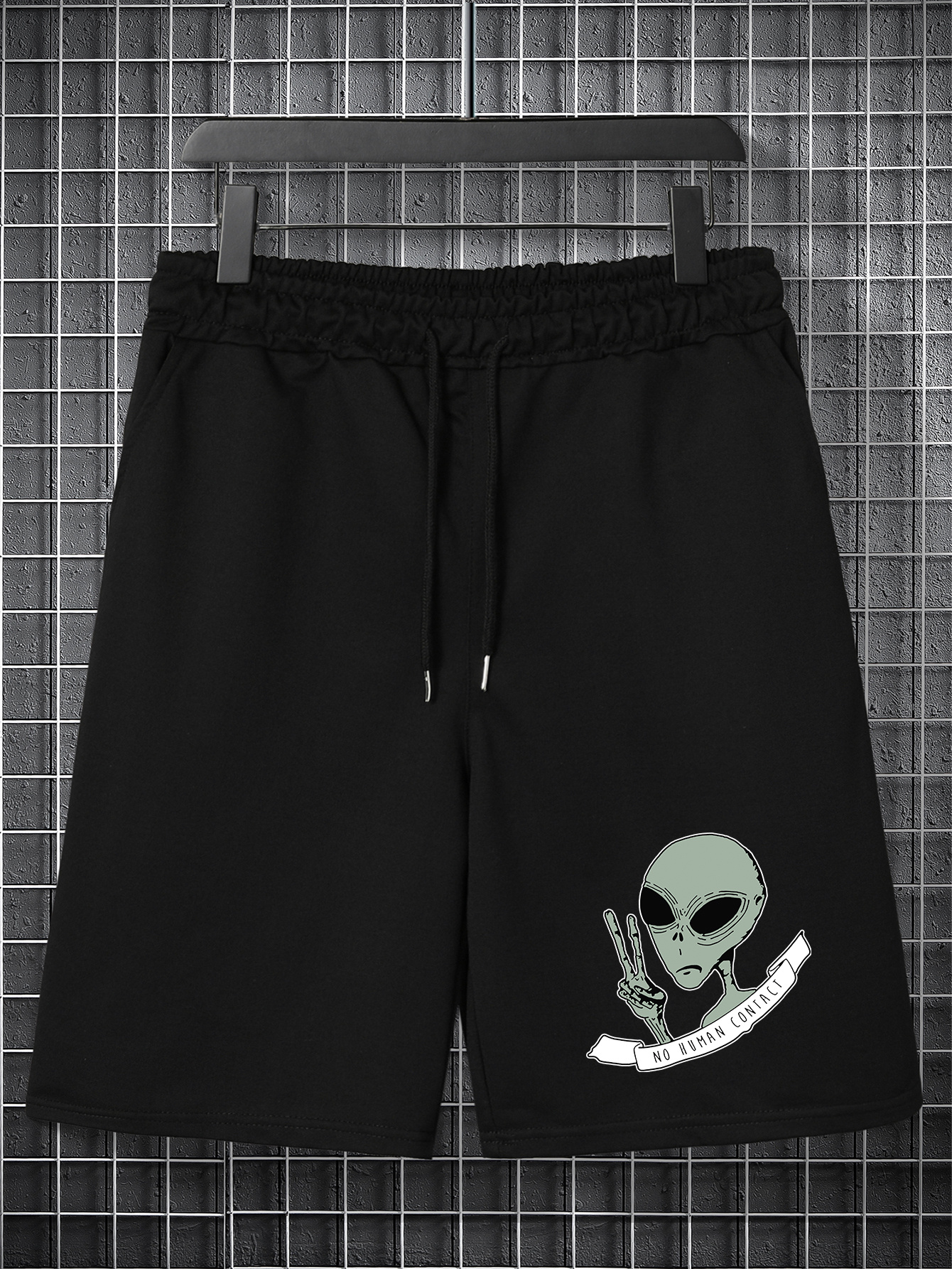 men's casual trendy funny print drawstrings shorts - Temu Netherlands