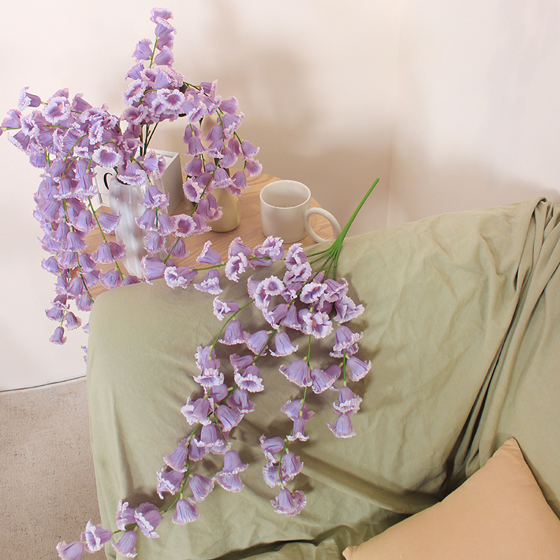 1pc artificial flower hanging vines simulation ivy hanging plants for ...