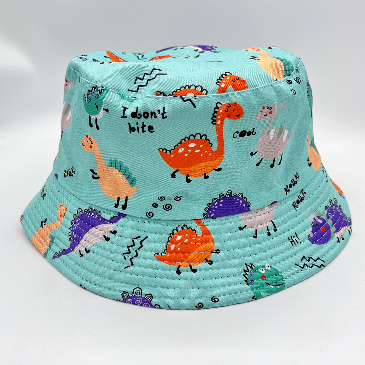 1pc adult cartoon dinosaur animal print double sided wearable et hat ...