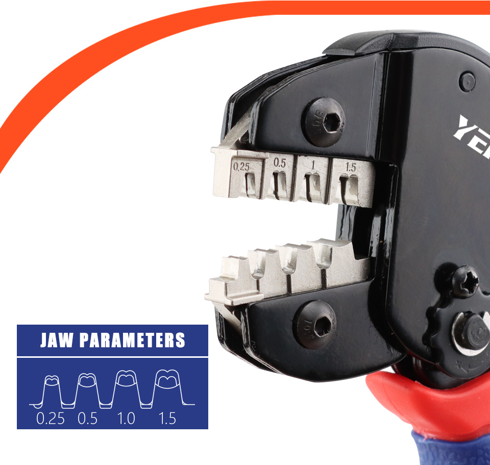 Ratcheting Crimping Tool Set: Changeable Jaws Dupont Jst - Temu