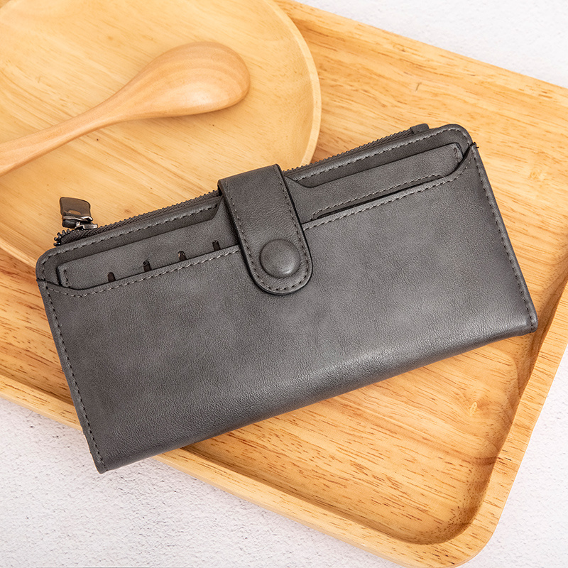 Simple Multifunctional Long Coin Purse Casual Clutch Wallet - Temu