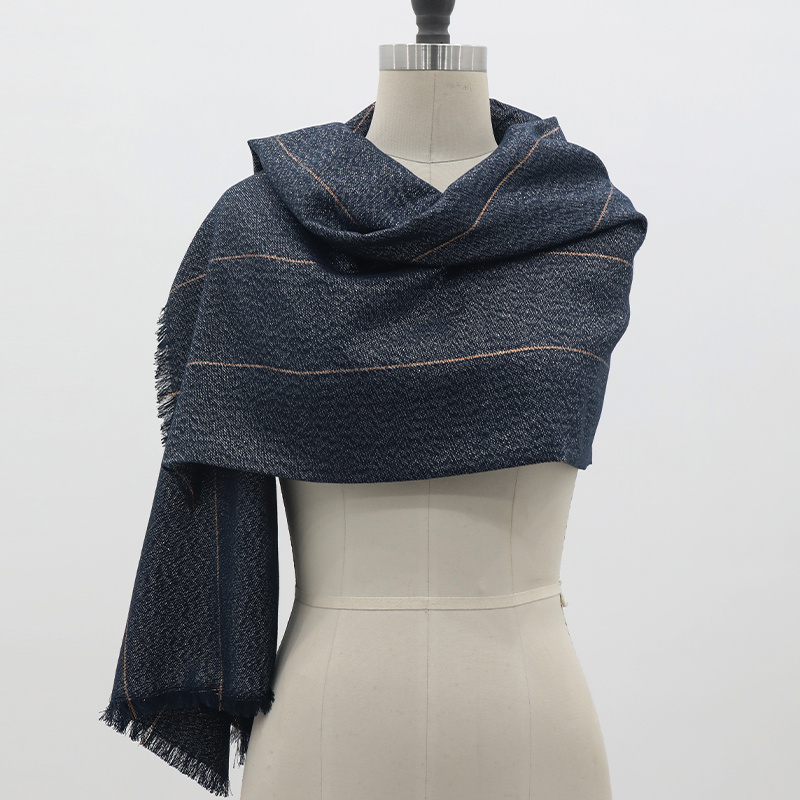 Solid Color Edge Shawl Hot Stamping Jacquard - Temu Norway