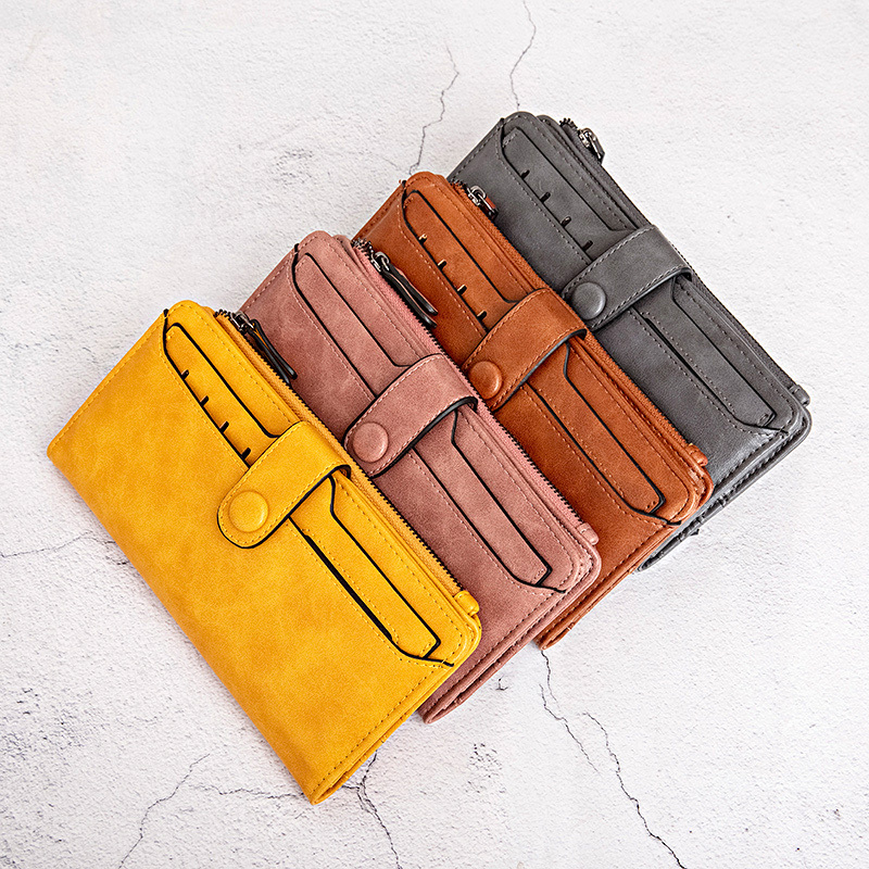 Simple Multifunctional Long Coin Purse Casual Clutch Wallet - Temu