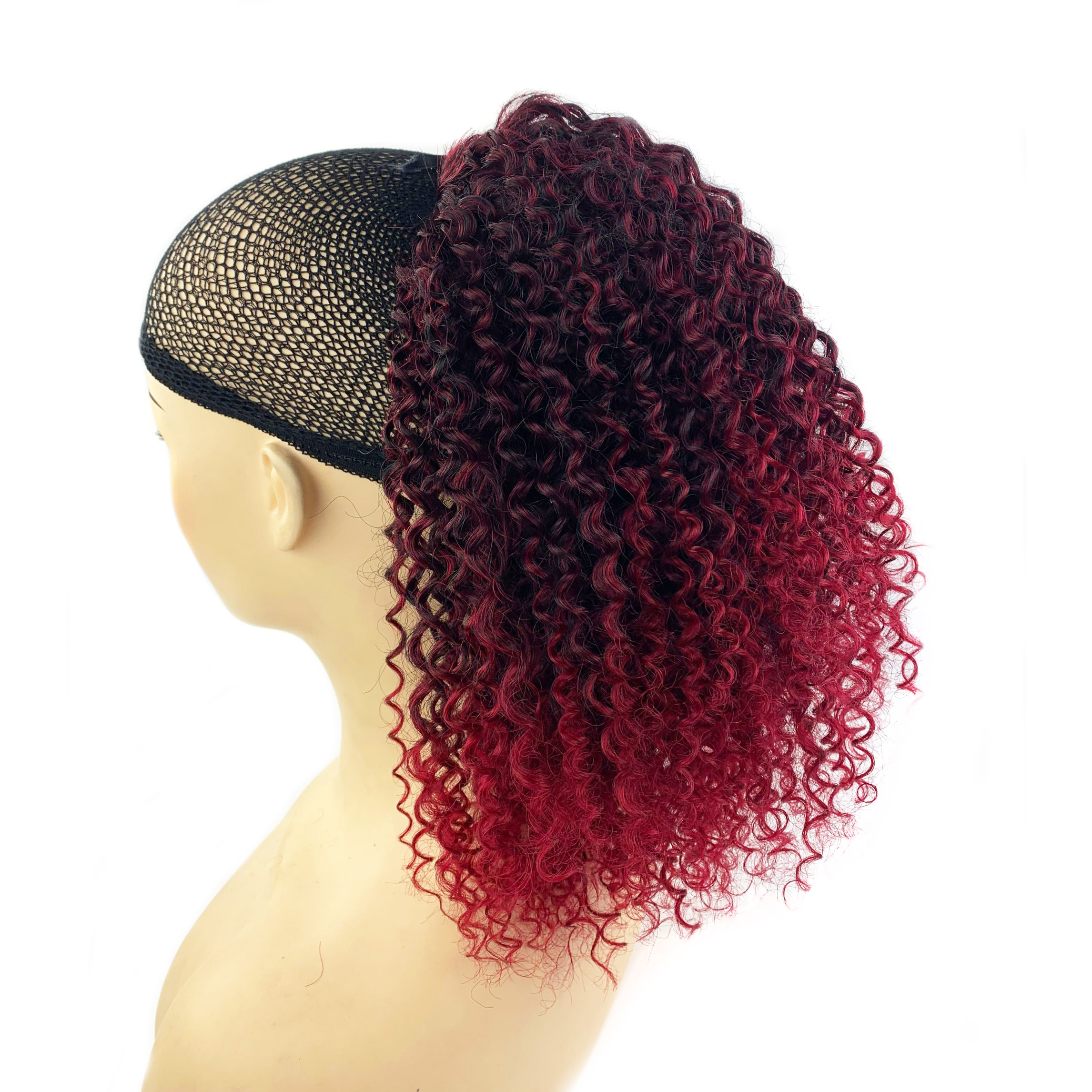 Ombre Color Drawstring Ponytail Extensions - Temu Australia