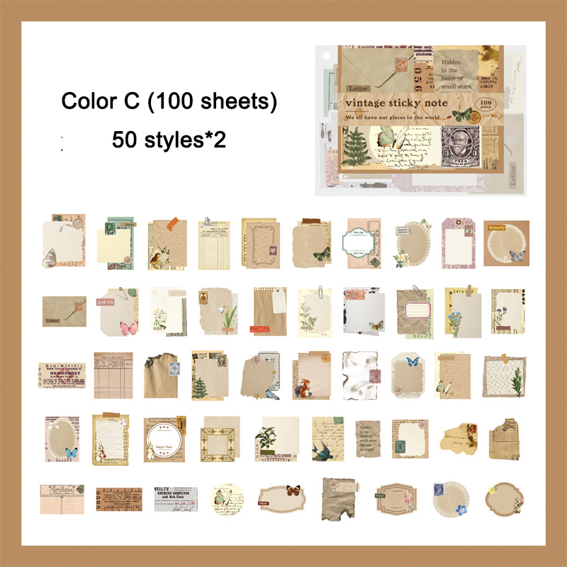 Scrapbooking Supplies Vintage Scrapbook Paper Scenery Frame - Temu Ireland