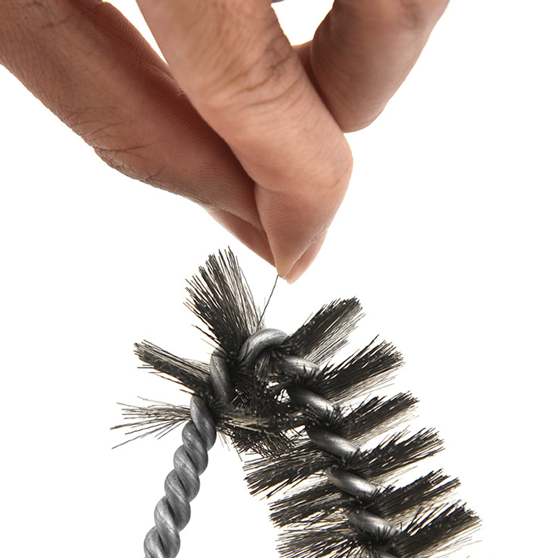 1pc stainless steel wire barbecue brush bbq grill cleaning brush type ...