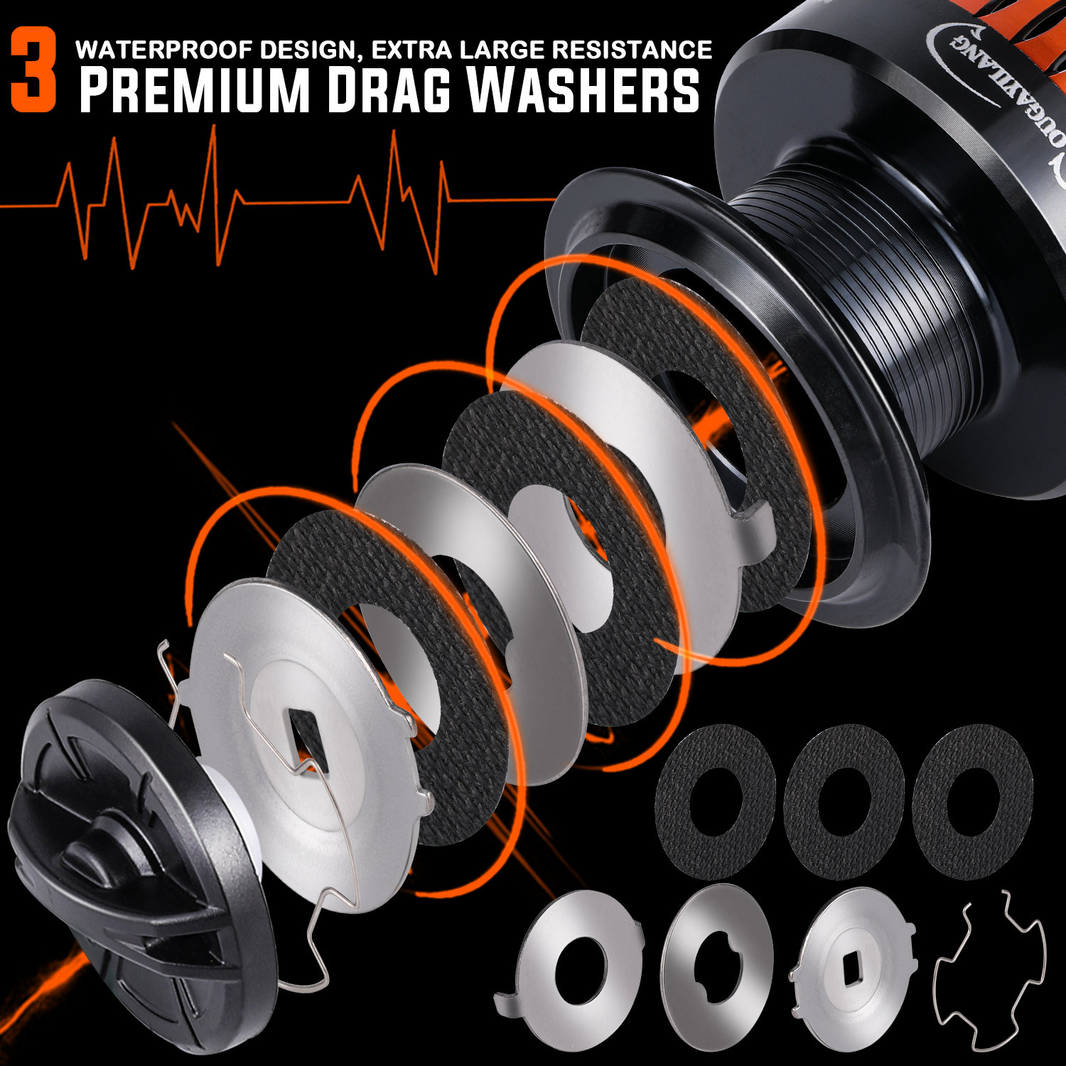 Sougayilang 11+1 Bb Spinning Reel High Speed Gear Ratio - Temu Denmark