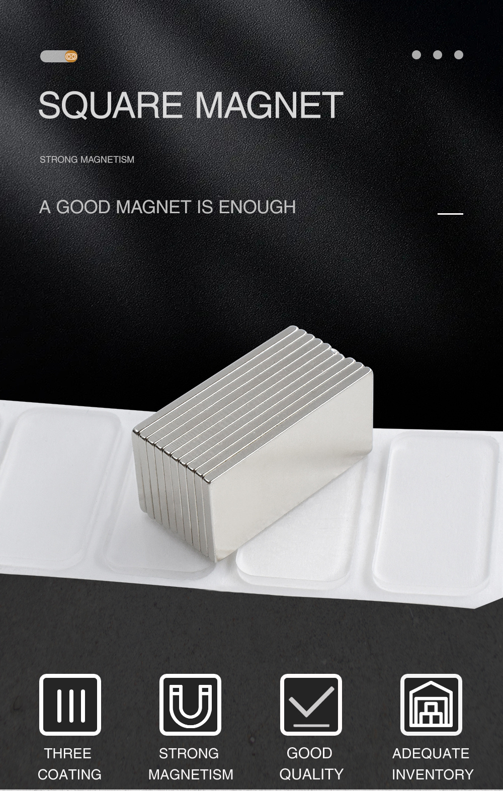 Strong Magnetic Adhesive Magnet Patch Magnet Magnet - Temu