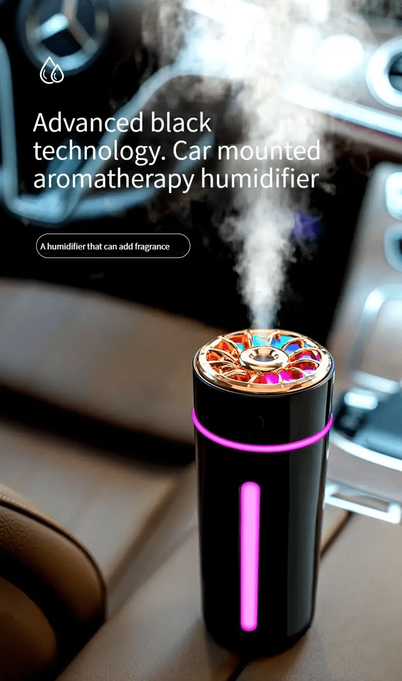 Portable Car Humidifier Colorful Night Light Enhance Driving - Temu ...