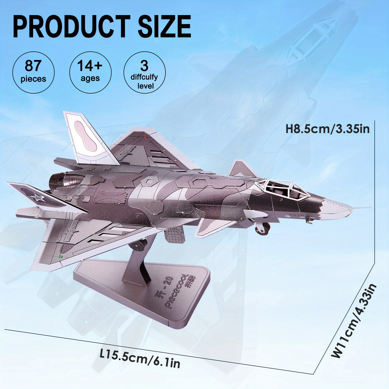 Model Kits J20 Jet Military - Temu Ireland