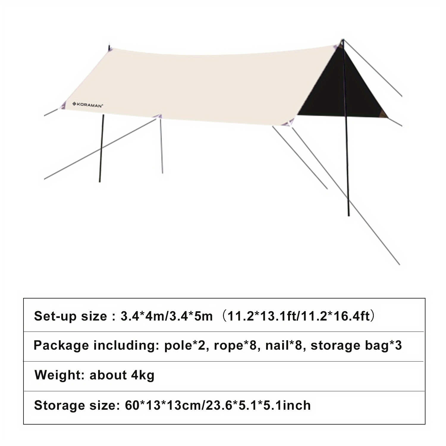 Camping Tent Lightweight Camping Tent Multi Purpose Canopy For ...