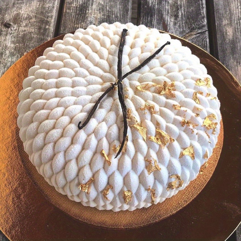 3d Round Silicone Cake Mold Baking Mousse Desserts Bakeware - Temu