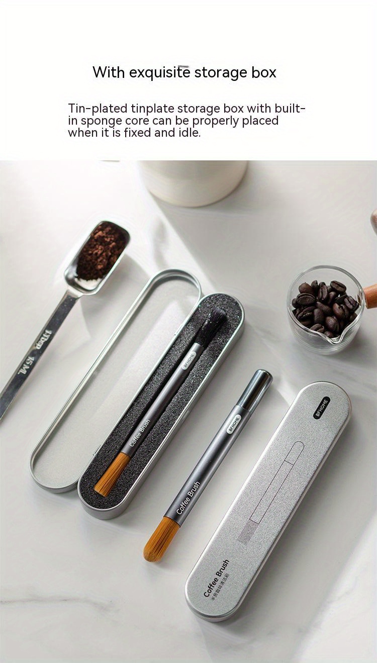 coffee brush hand grinder cleaning brush espresso machine - Temu