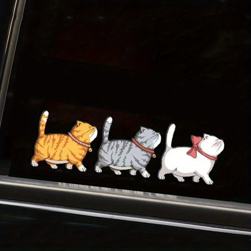 漫画ステッカー 車のステッカー 猫のステッカー かわいい漫画のステッカー カバー ス ステッカー 屋外用ビニールス Temu Japan