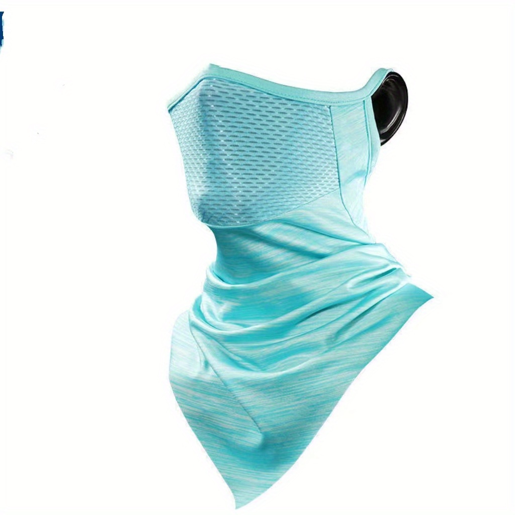 Silk Sun Protection Riding Ear Mask Mesh - Temu Australia