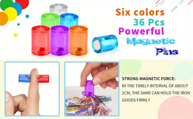 Colorful Strong Refrigerator Magnet Magnetic Stickers Arts Temu