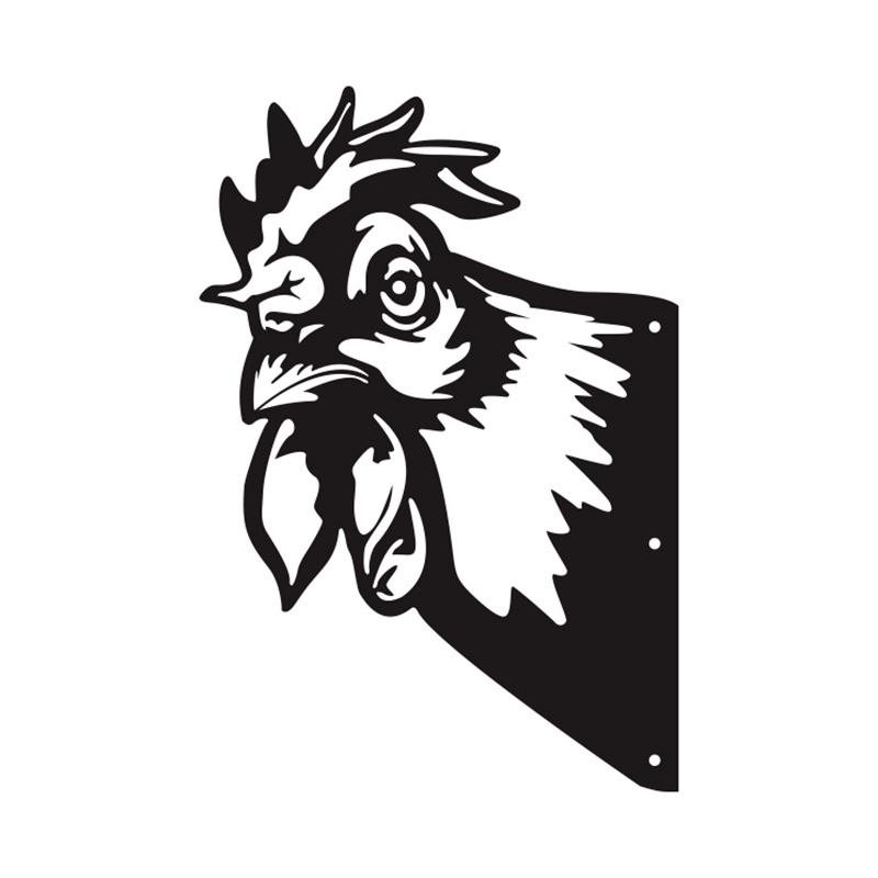 farm retro chicken metal art crafts decoration - Temu Australia