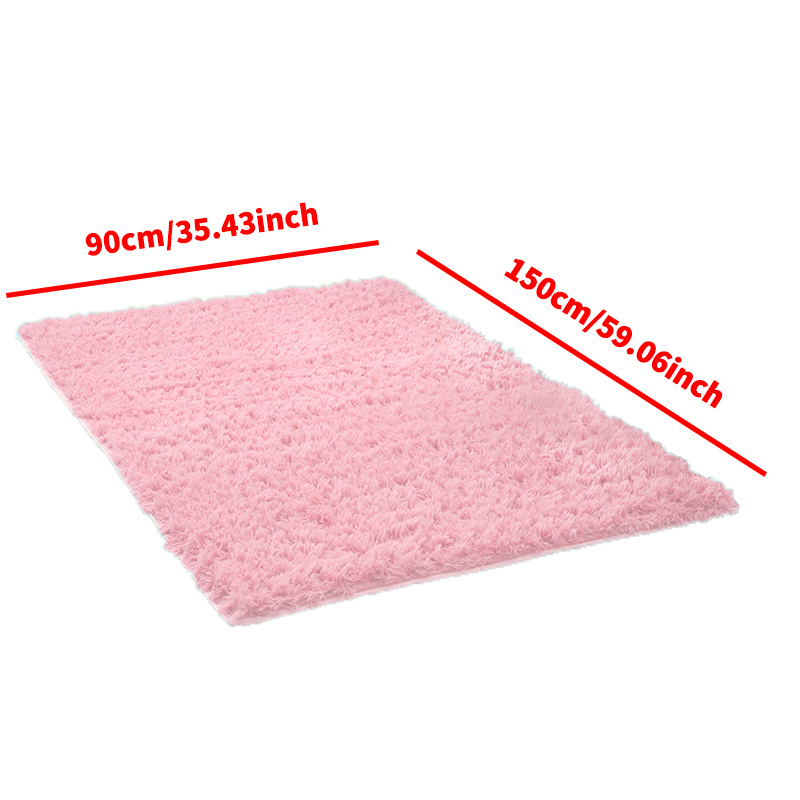 Luxury Area Rug Bedroom Shaggy Rug Fluffy Shag Rug Living - Temu New ...