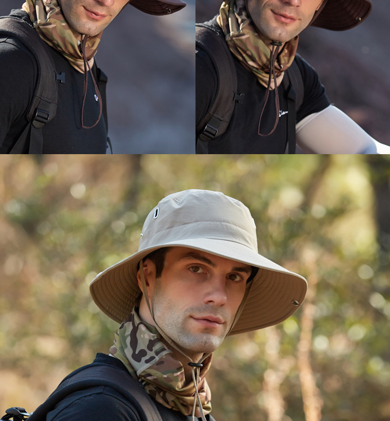 Breathable Bucket Hat With Oversized Brim For Sun Protection - Temu ...