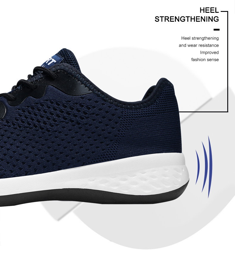 Mens Breathable Lightweight Running Shoes Outdoor Athletic Walking ...