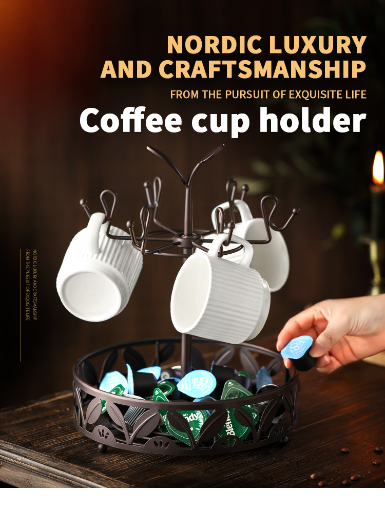 Mug Rotating Mug Stand - Temu