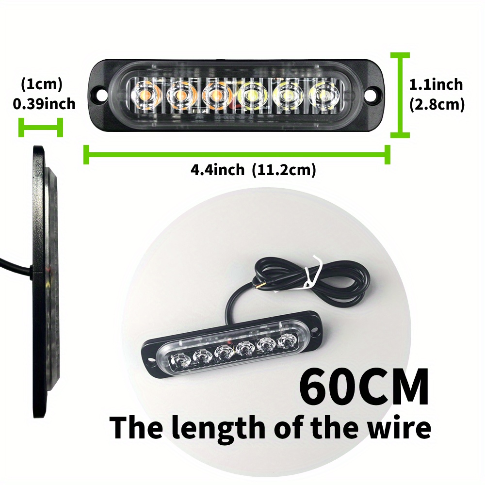Car Light Pickup Side Lighting Decoration 12 24v - Temu
