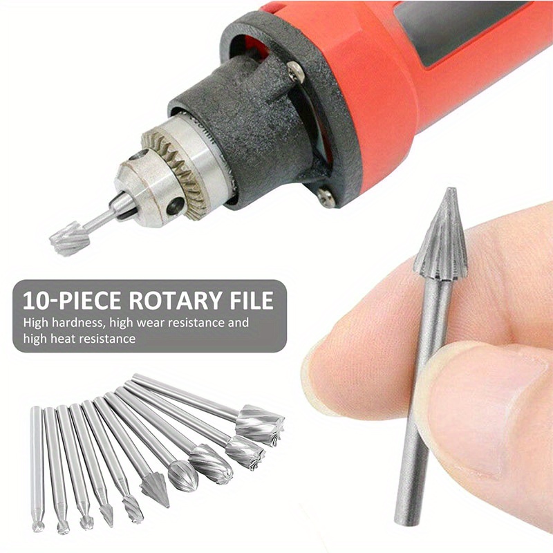 High Speed Wood Working Drill Bits Rotary Files Mini Round - Temu Canada