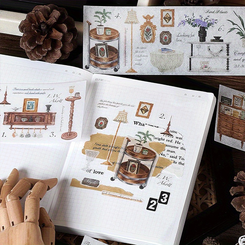 Series Stickers Plants Material Decorative - Temu Canada