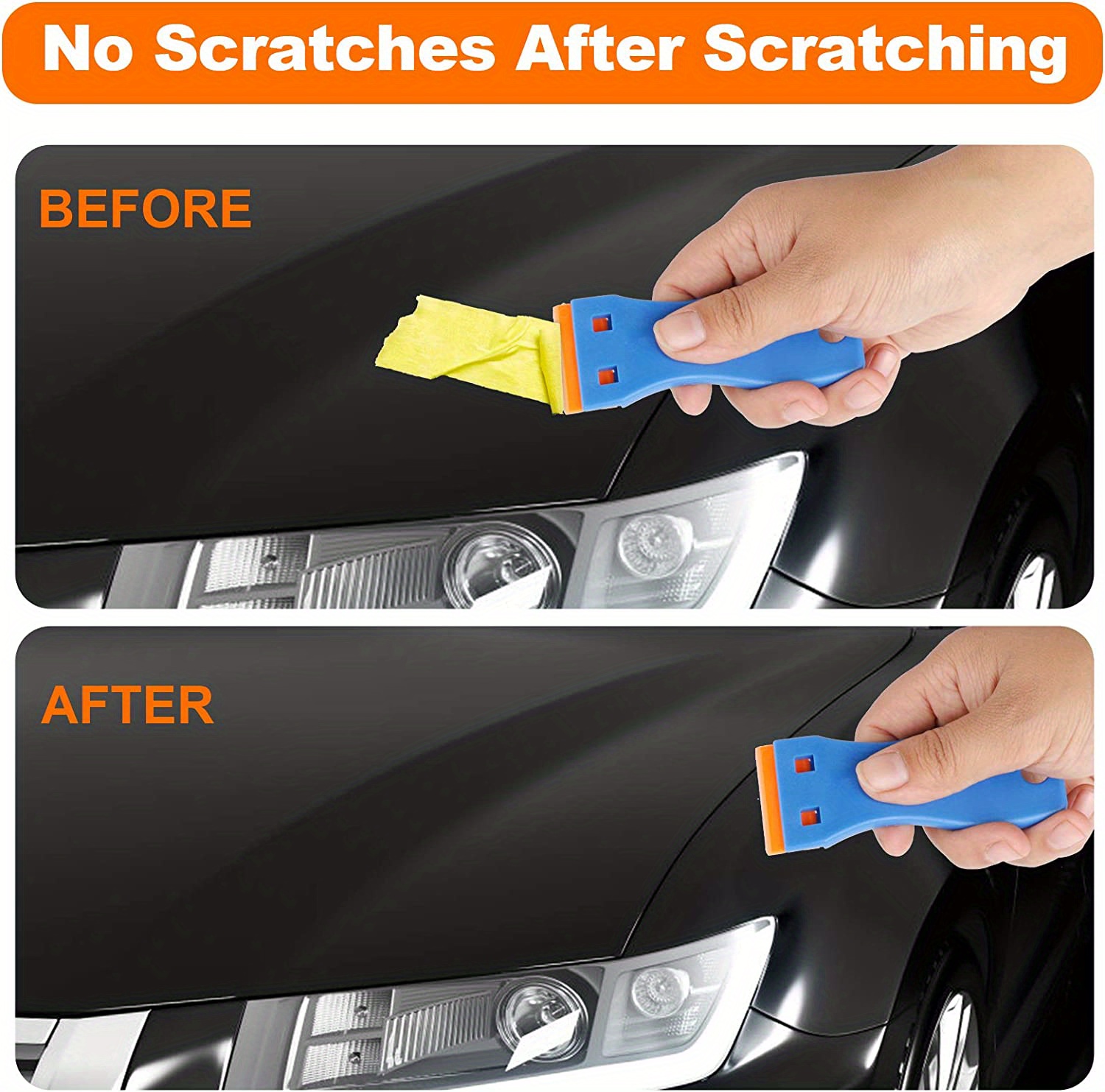 Plastic Razor Blade Scraper Scraper Tool 20 Plastic Blades - Temu