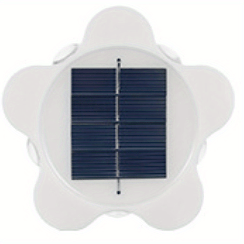 1pc Solar Wall Light Outdoor Wall Light Fence Lighting With Ip65 ...