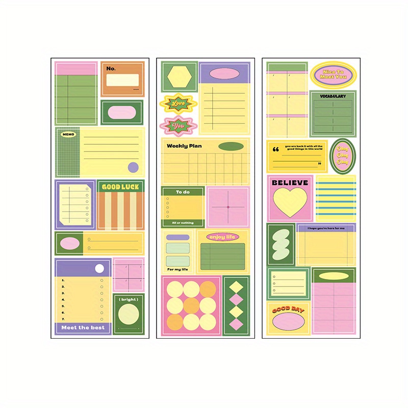 Inspired Record Series Stickers Decorative Label - Temu Canada